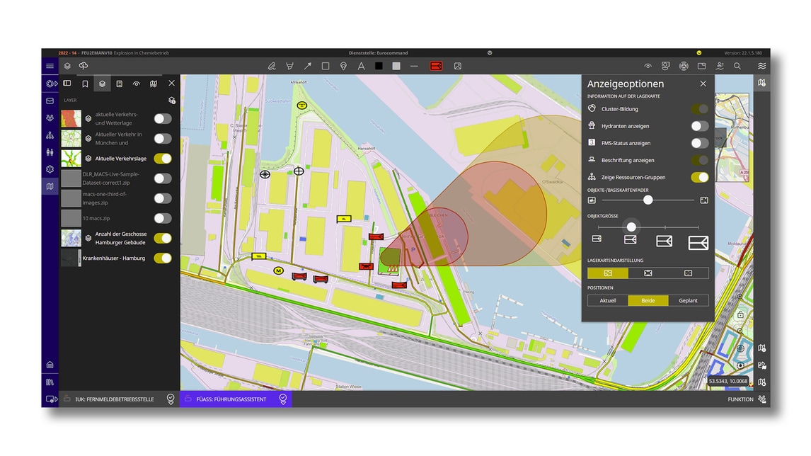 INTERSCHUTZ Produkt 2022: CommandX.GEOMAPS (Eurocommand)
