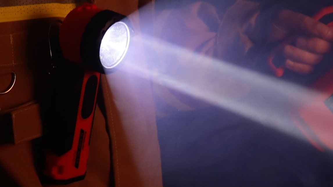 INTERSCHUTZ Produkt 2022: Ex-ATEX M-FIRE AG Angle Flashlight (MACTRONIC)