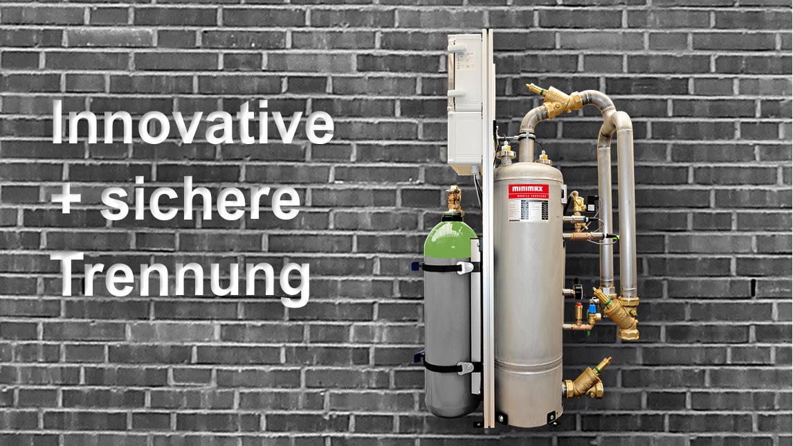 INTERSCHUTZ Produkt 2022: Schutzatmosphären-Trennstation T50 (Minimax ...