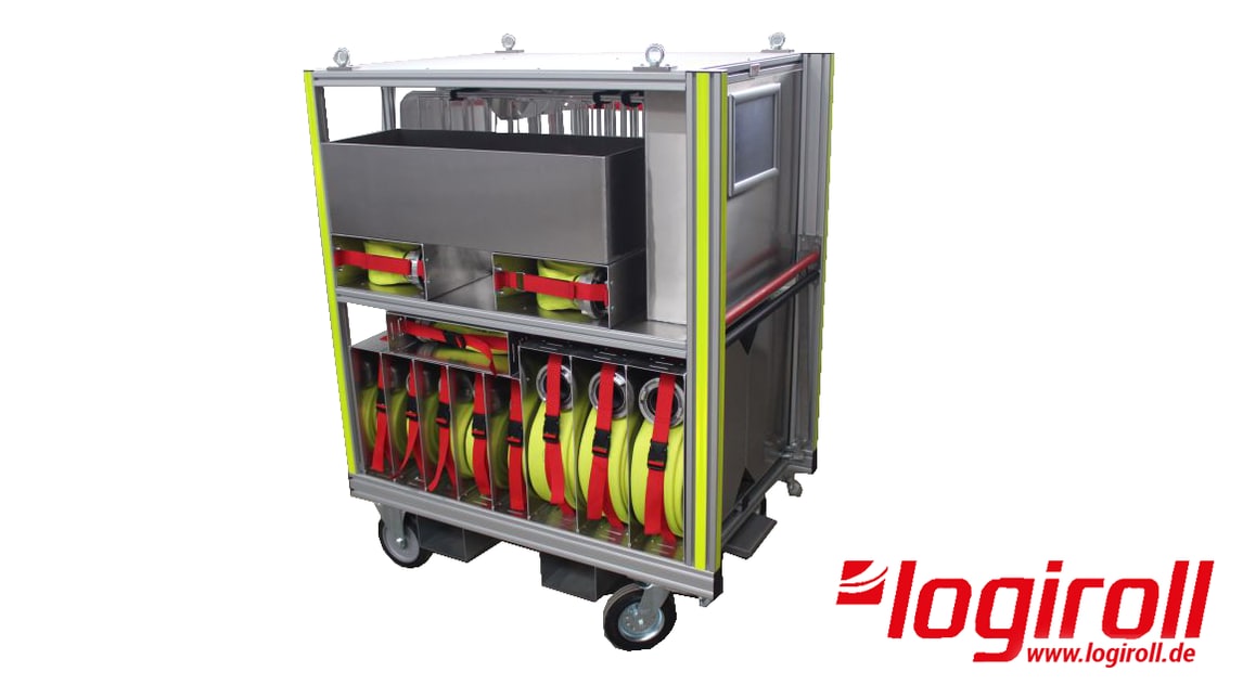 INTERSCHUTZ Product 2022: Rollcontainer Schlauch (Logiroll)