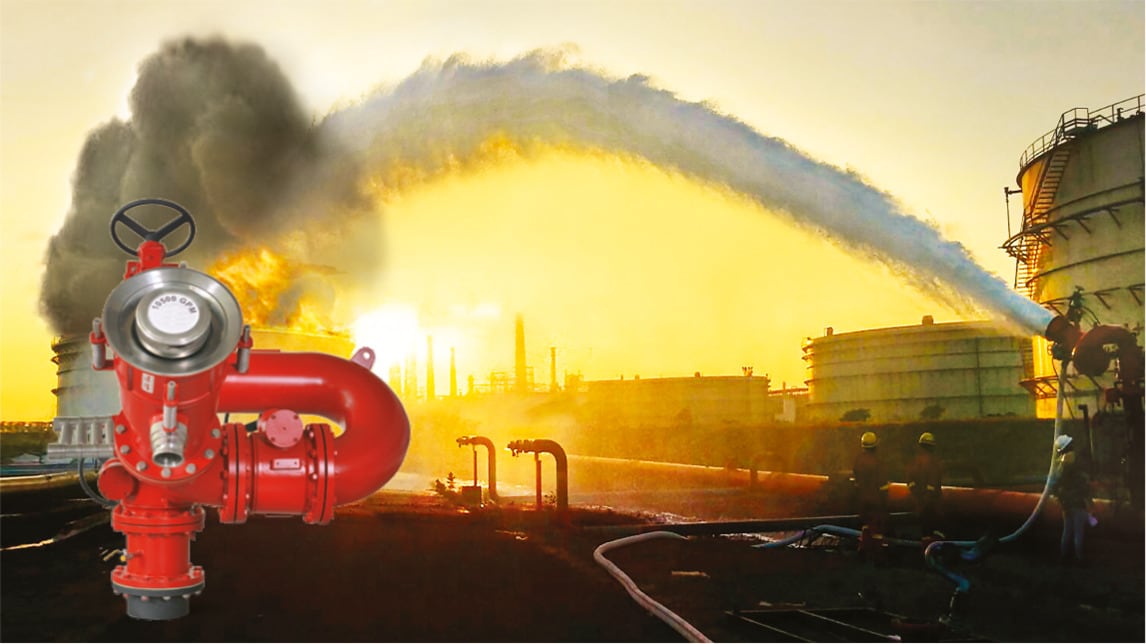 INTERSCHUTZ Product 2022: UL Listed 10500 US GPM HVLR FOAM MONITOR ...