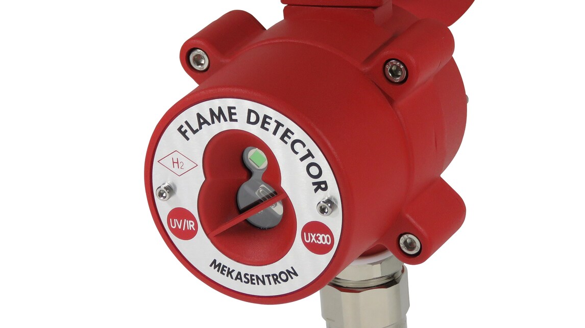 INTERSCHUTZ Produkt 2022: Hydrogen flame detector UX300 (Mekasentron)